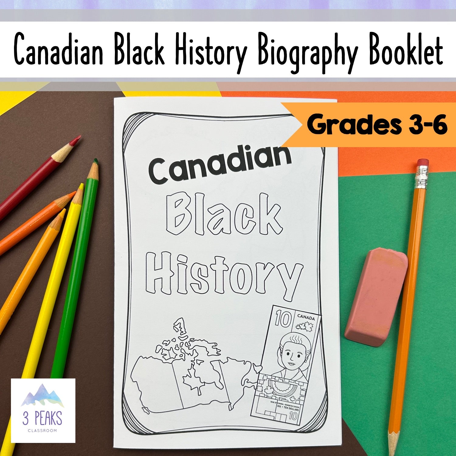 Canadian Black History Month - Biography Booklet + Template Page – 3 ...