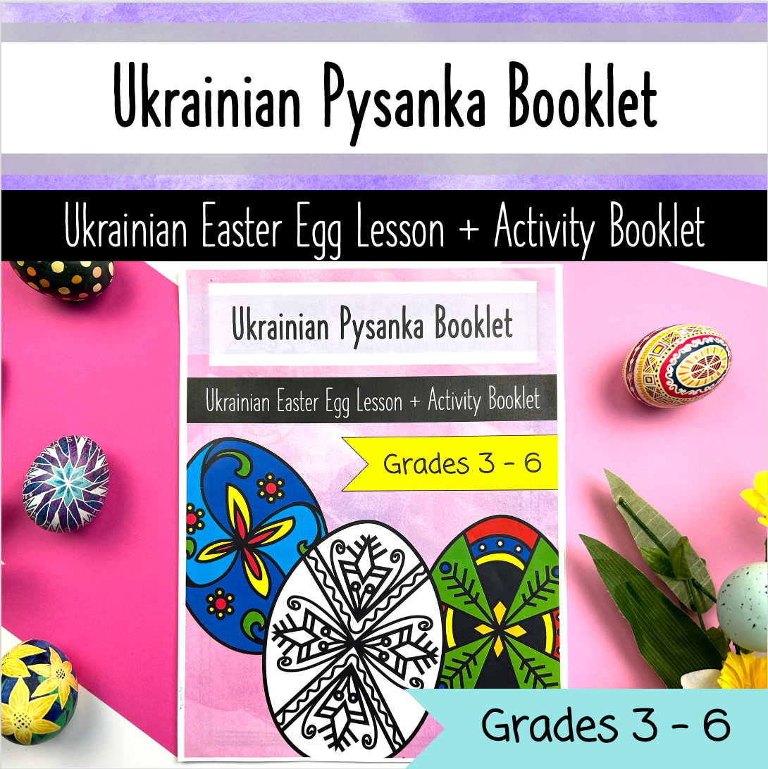 Ukrainian Pysanka Booklet - Traditional Easter Eggs Activity Booklet ...