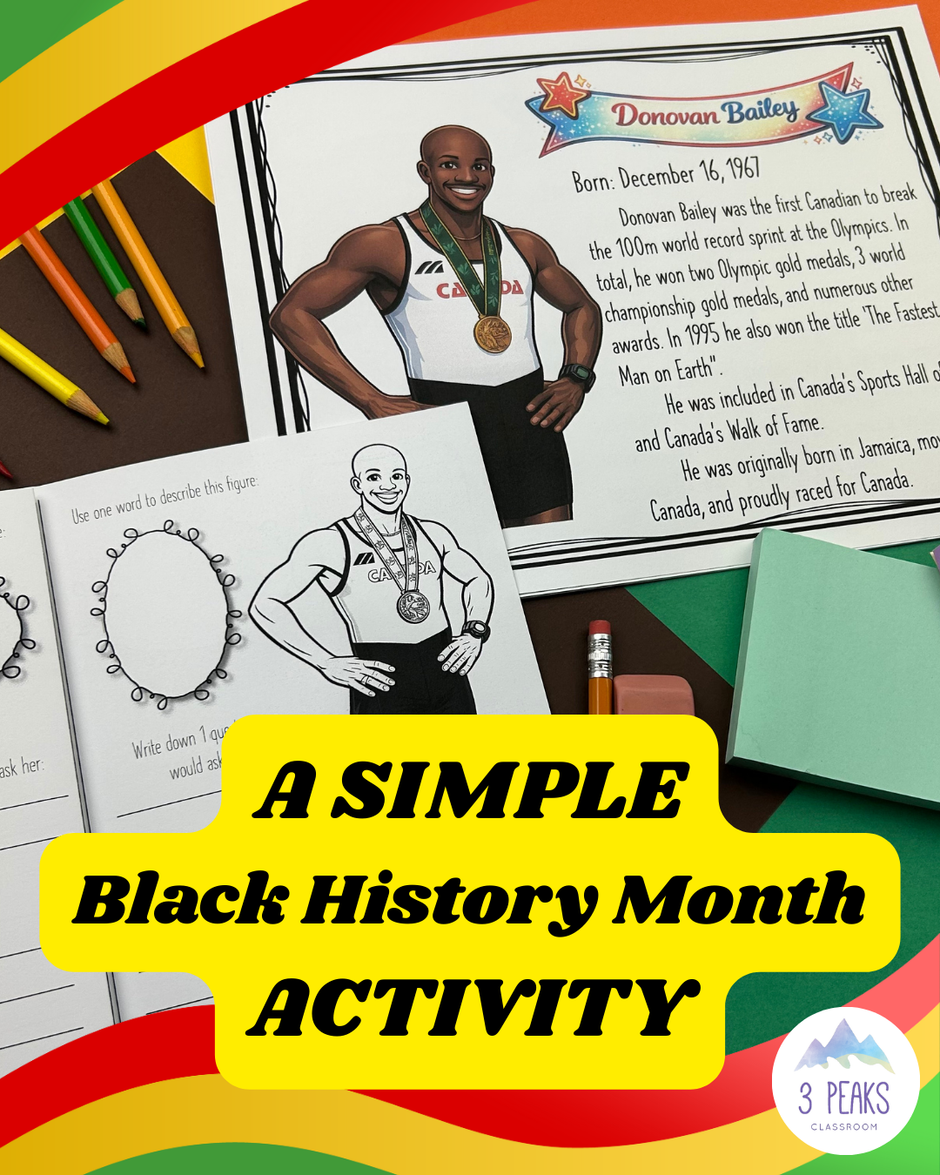 An Easy “Around the Room” Activity for Canadian Black History Month (P ...