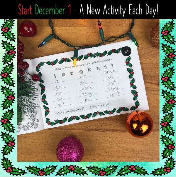 Christmas Booklet - Christmas Activity Booklet - Countdown to Christma ...