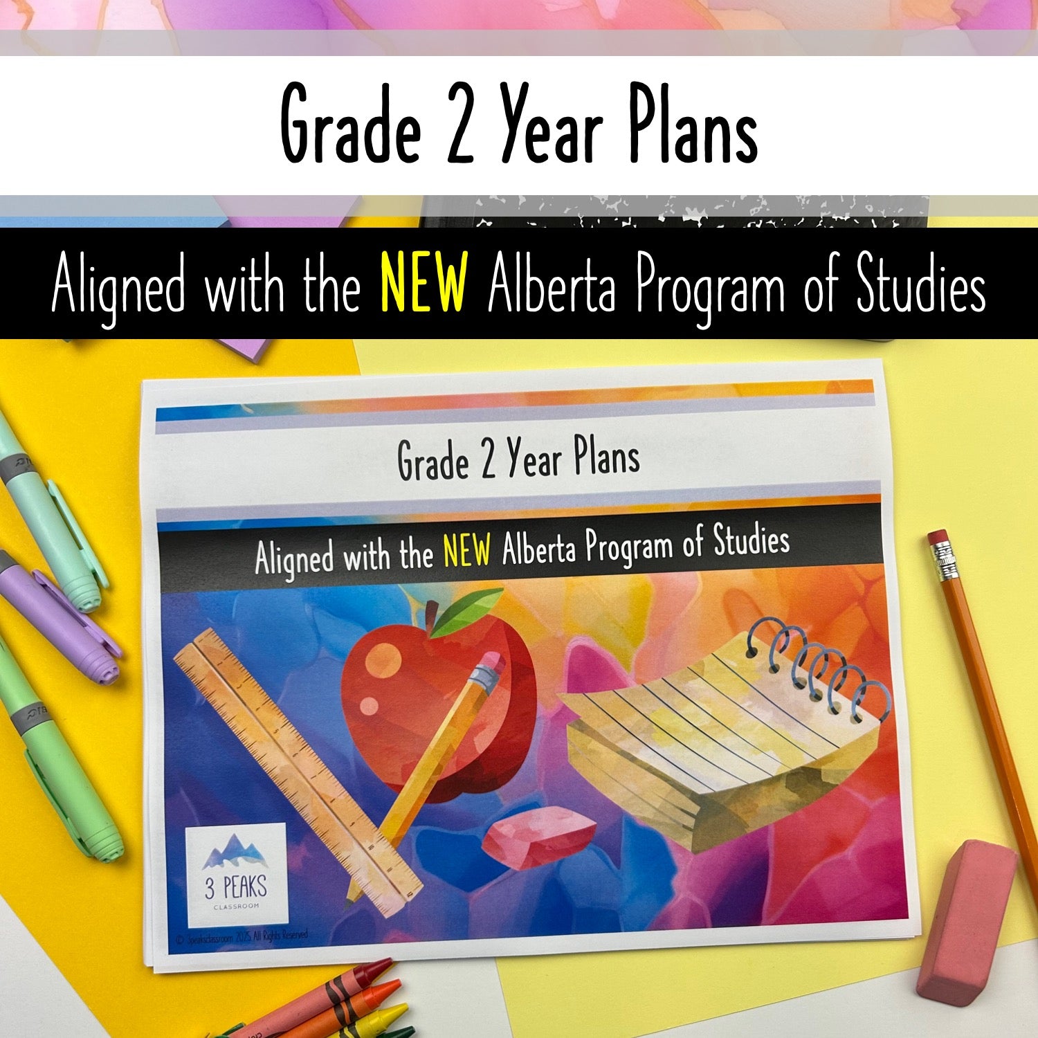 Grade 2 Year Plans - Long Range Plans - Aligned with NEW Alberta Curri ...