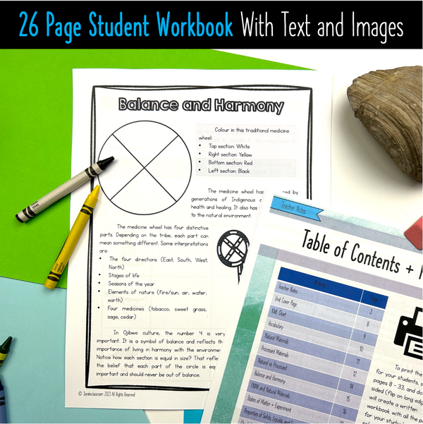 Grade 3 Alberta Science - Matter Unit - Workbook Activities Worksheets ...